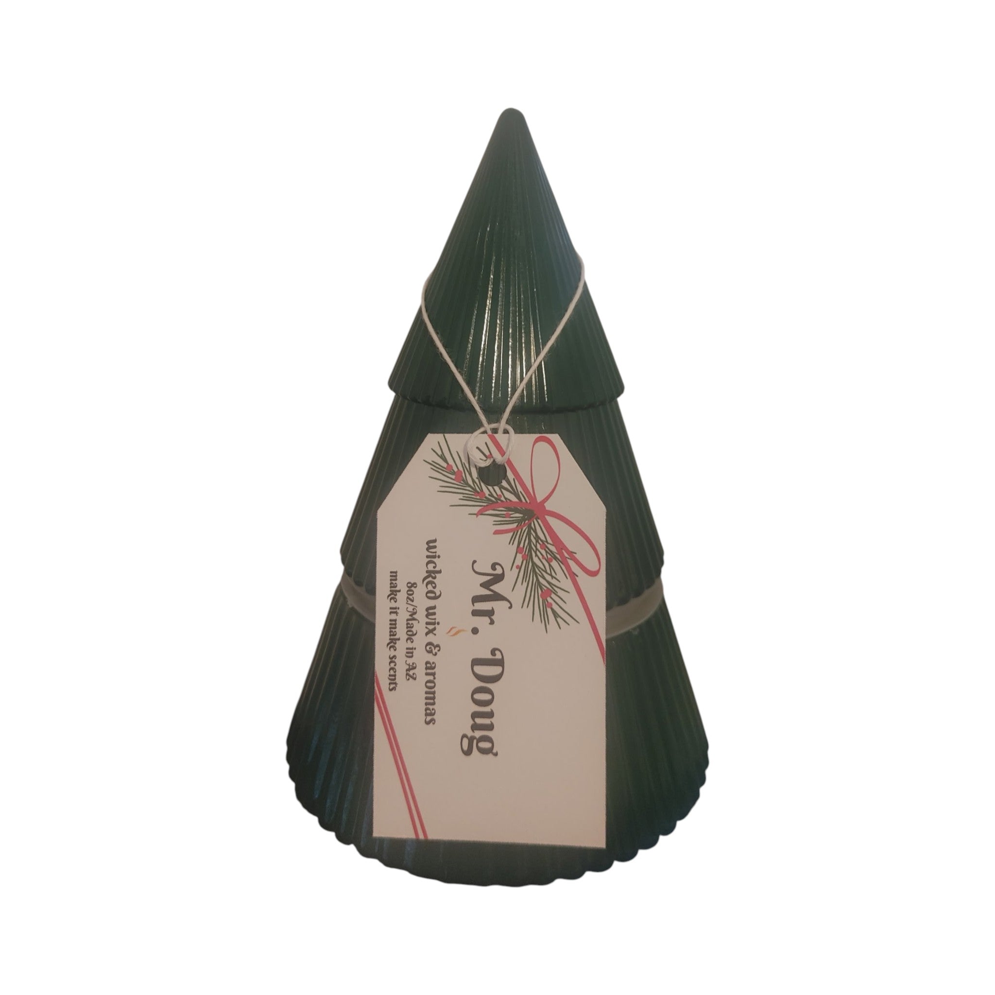 Holiday Candle Mr. Doug Christmas Tree 8 Oz. – Wicked Wix & Aromas