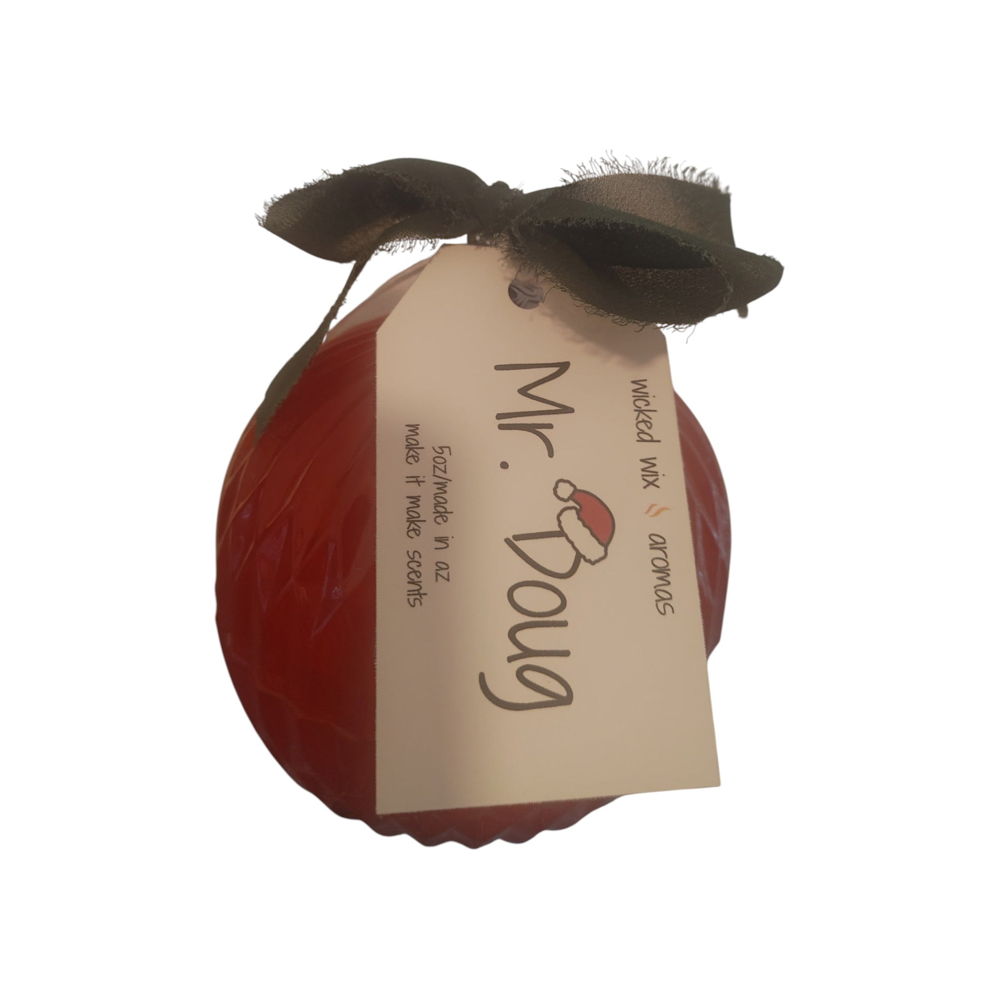 Holiday Candle Mr. Doug Christmas Ornament 5 Oz. – Wicked Wix & Aromas